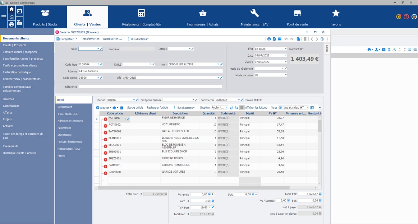 Logiciel Facture Pme: Logiciel Vos Factures – MBDR
