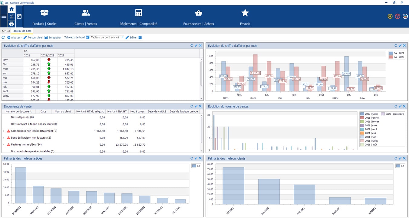 Logiciel de facturation en ligne : Gestion Commerciale Pro • EBP